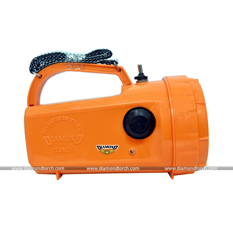 Buy Diamond 10 Watt LED Rechargeable Torch【3KM Range Torch】